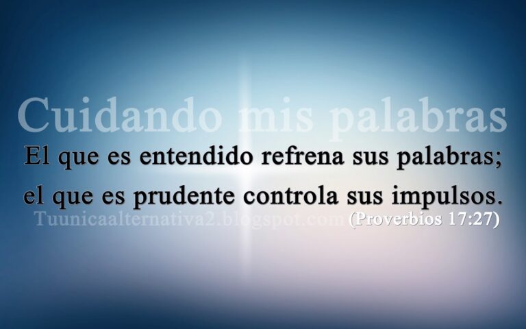 Controla tus palabras: aprende a cuidar lo que dices ※