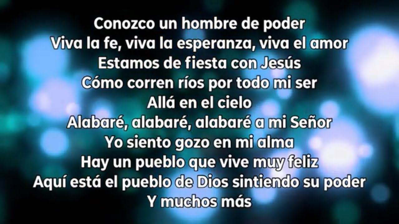 Descubre la letra de 'Conozco a un hombre de poder' y su significado ※
